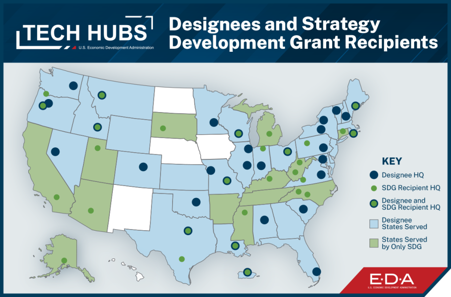 Regional Technology and Innovation Hubs (Tech Hubs) | U.S. Economic ...